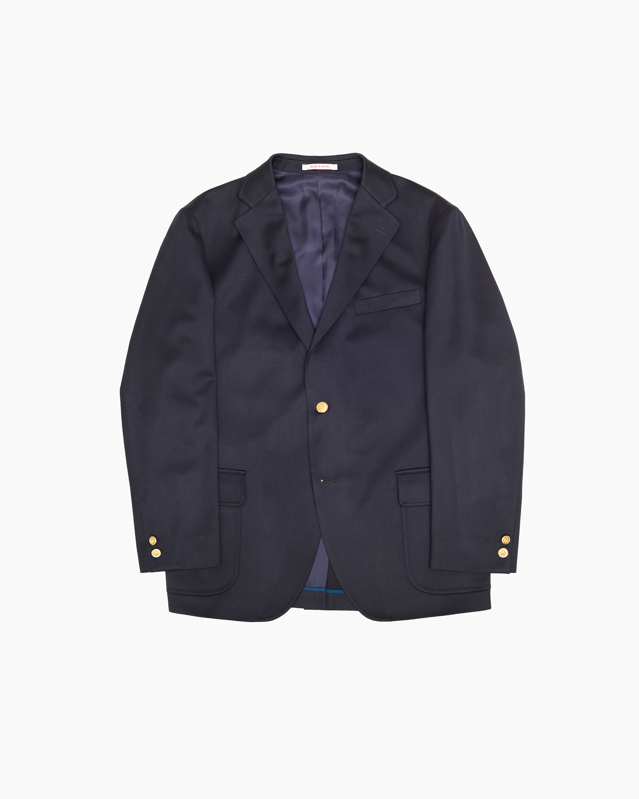 Navy Wool Blazer – JOHN SIMONS
