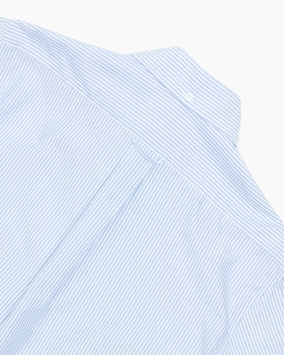 Blue & White University Stripe Ivy League Popover Shirt – JOHN SIMONS