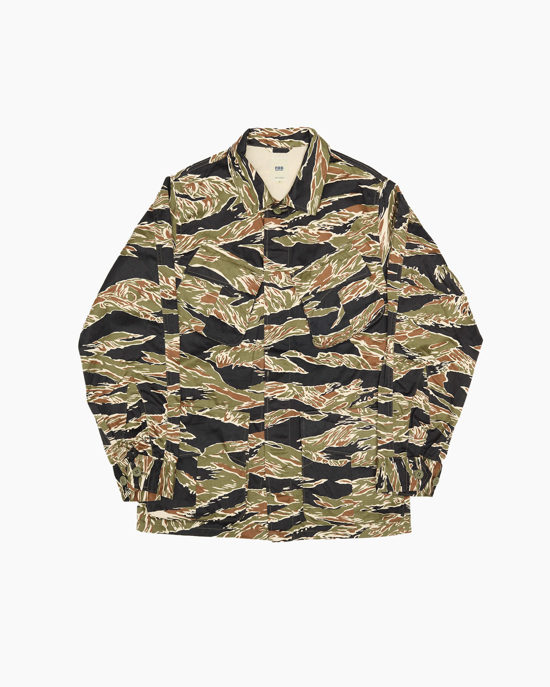 F2452 Tiger Camo Jungle Fatigue Jacket – JOHN SIMONS