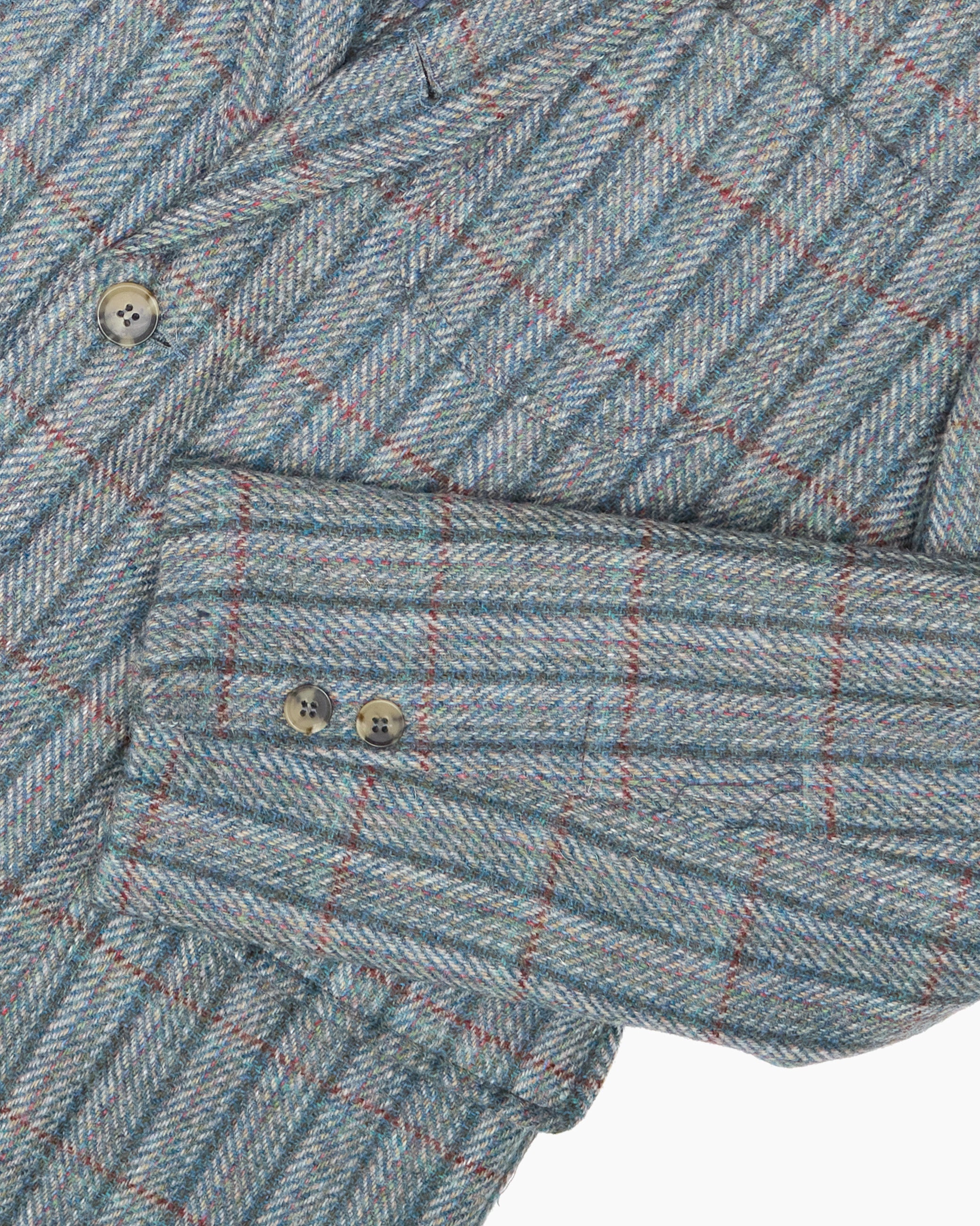 Archive Striped Tonal Blue Tweed Ivy Jacket – JOHN SIMONS
