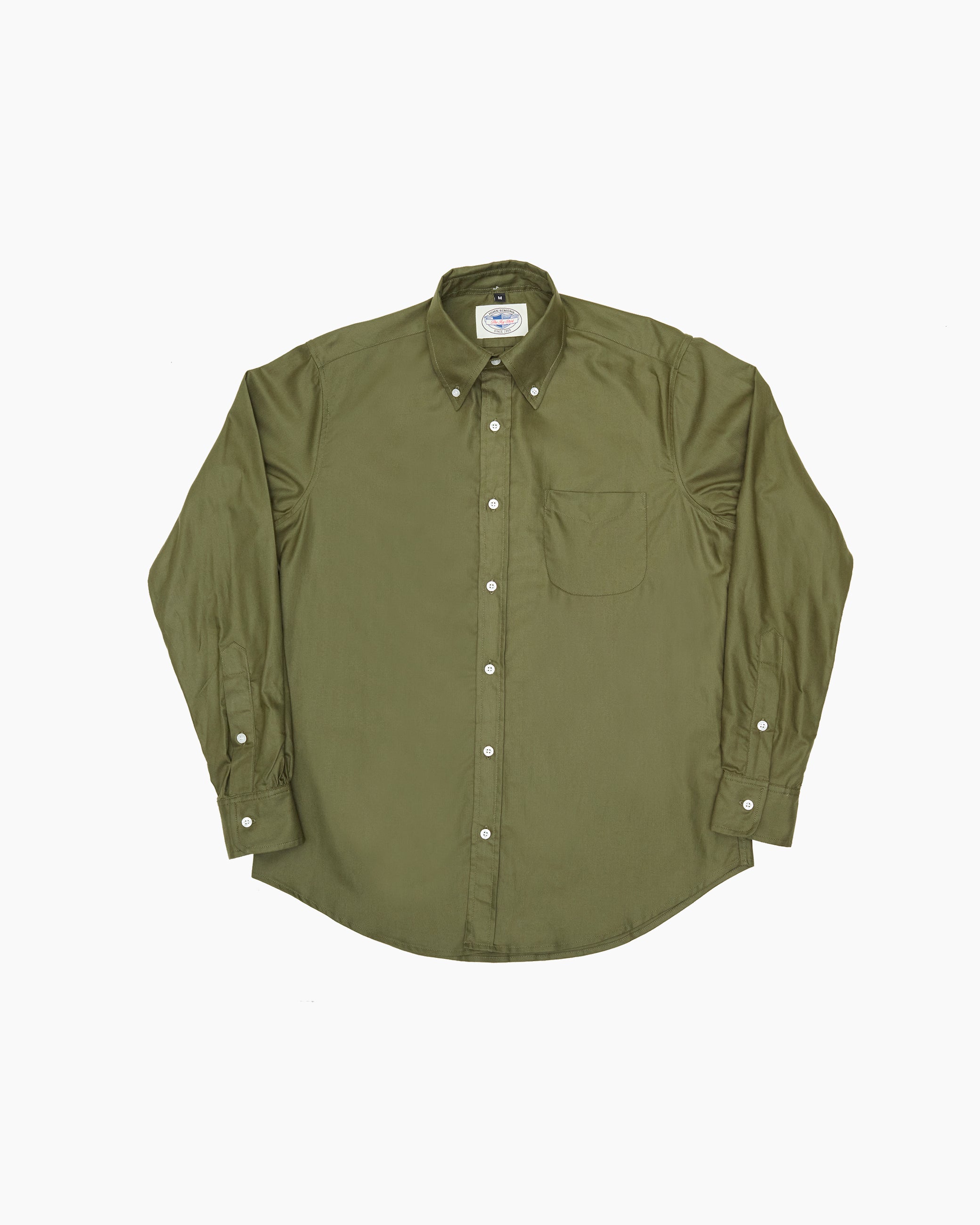 Khaki Ivy Oxford Shirt – JOHN SIMONS