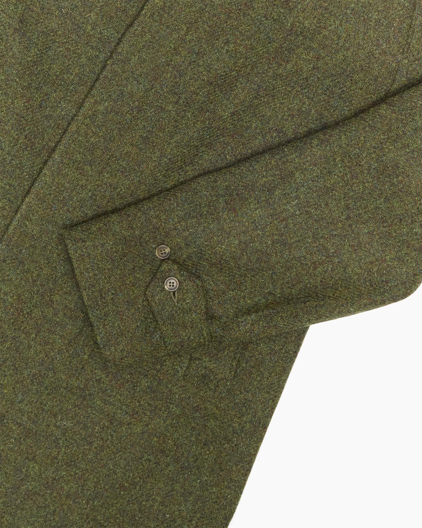 Full Length Green Harris Tweed Overcoat – JOHN SIMONS