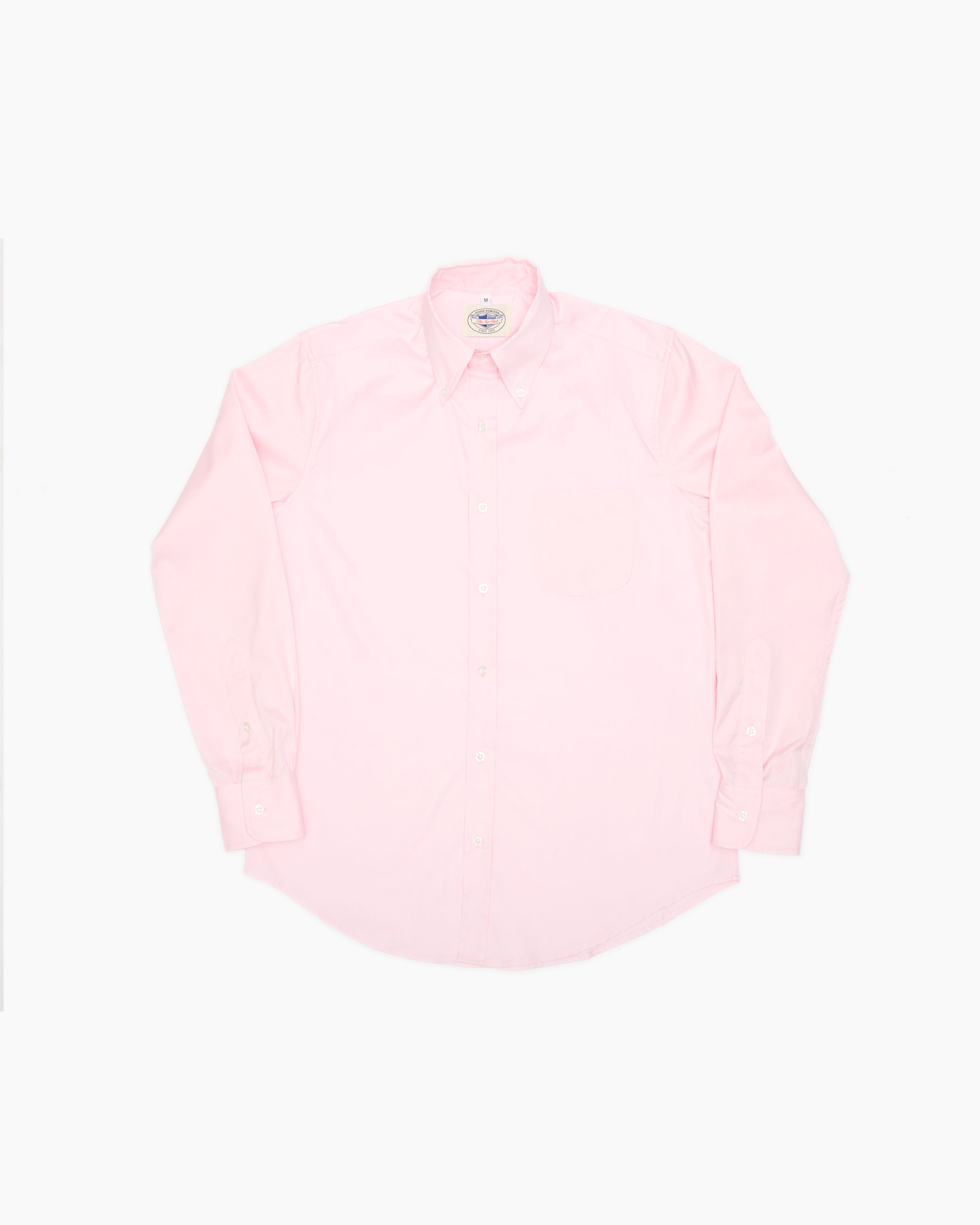 Pink Pinpoint Ivy Shirt – JOHN SIMONS