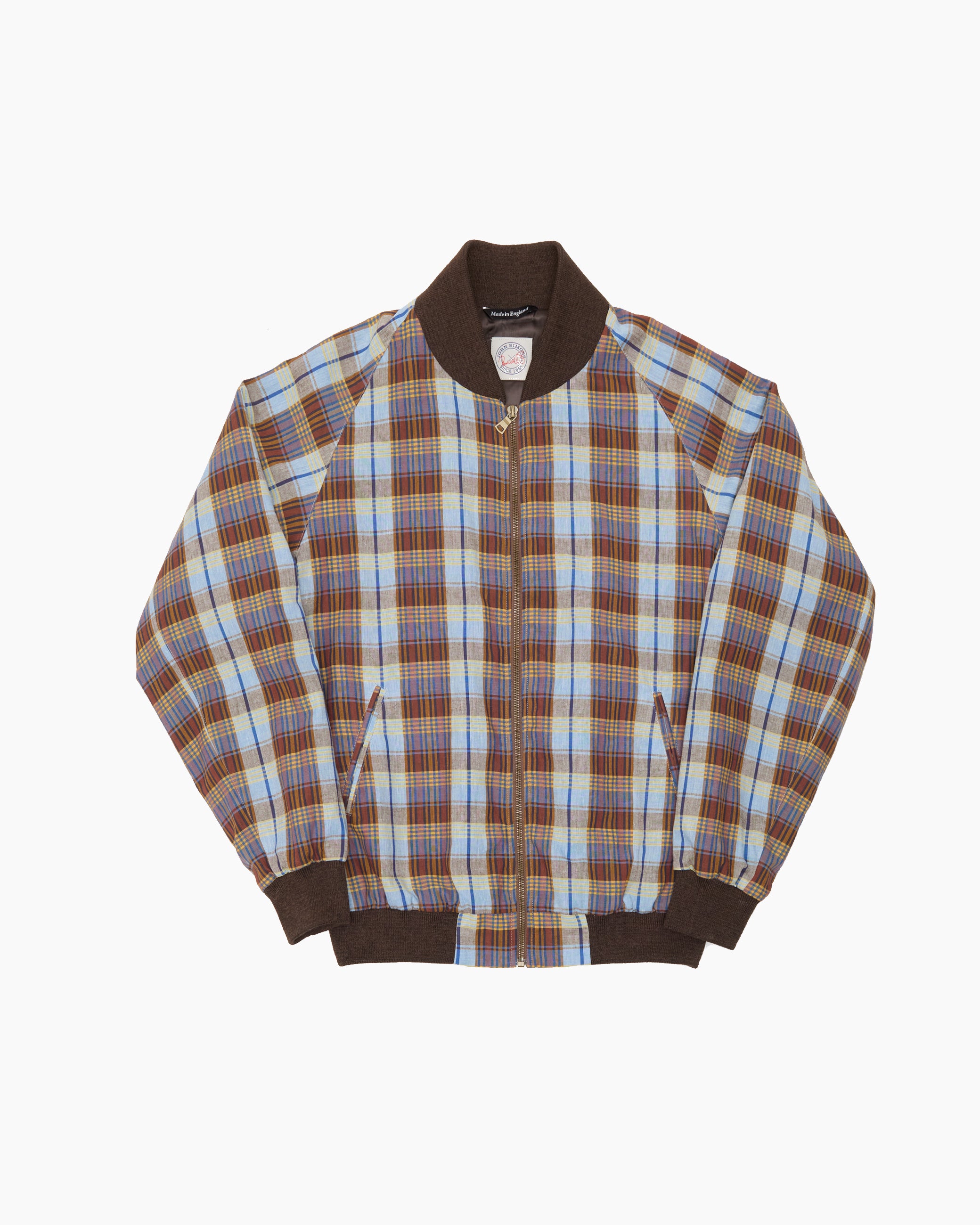 Brown Madras Surf Jacket – JOHN SIMONS