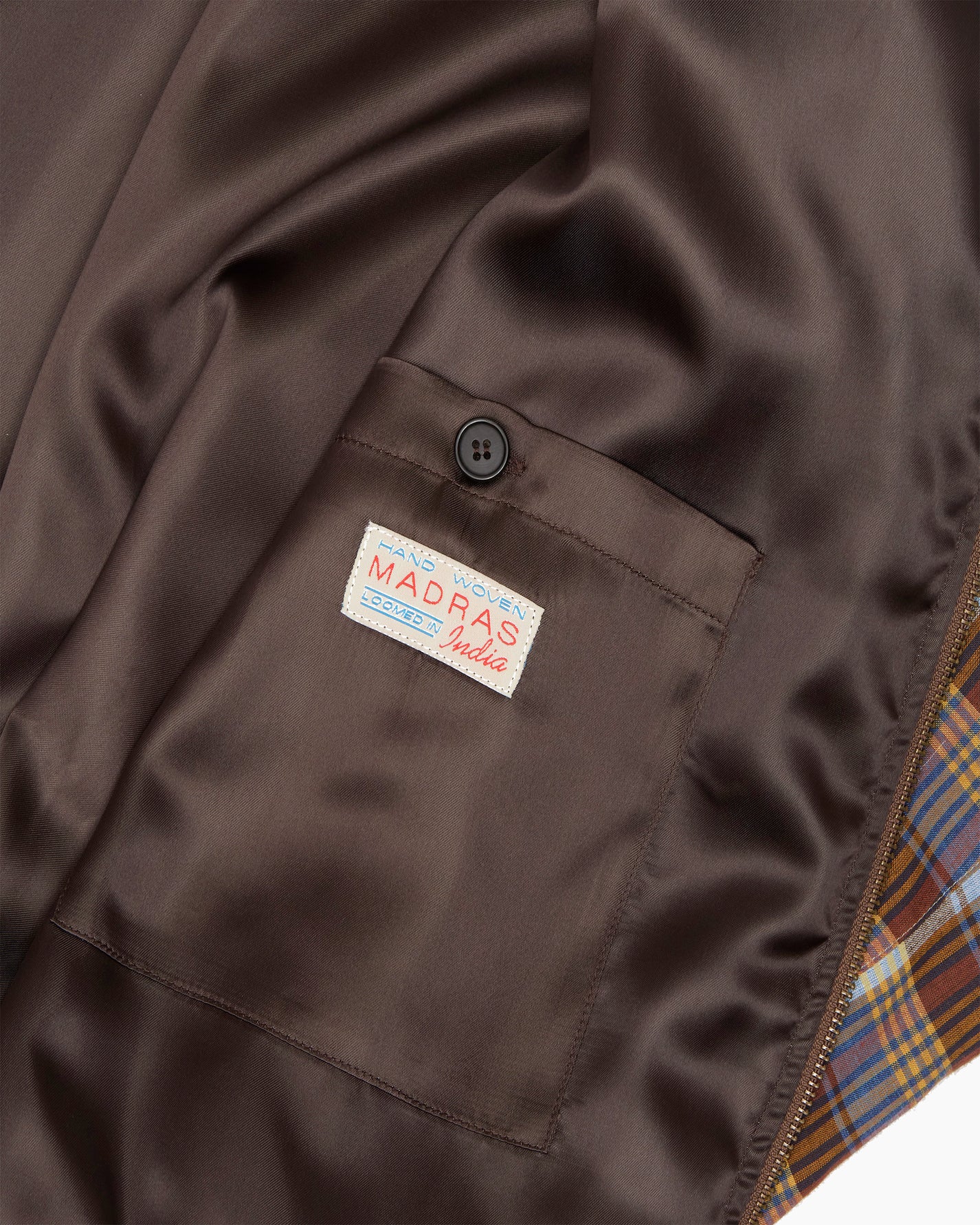 Brown Madras Surf Jacket – JOHN SIMONS